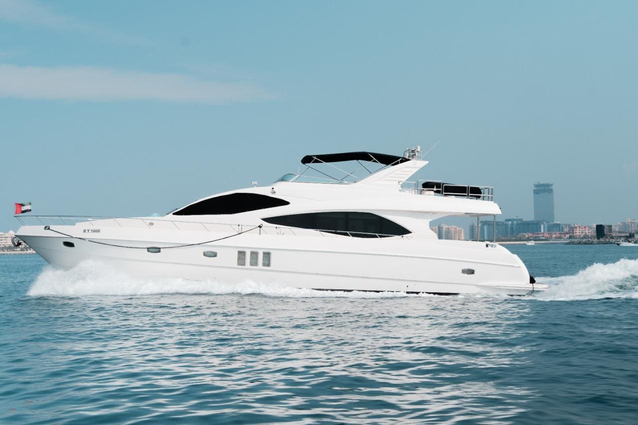 Majesty - 77 - Ft. - Book That Boat - Yacht Rental Dubai